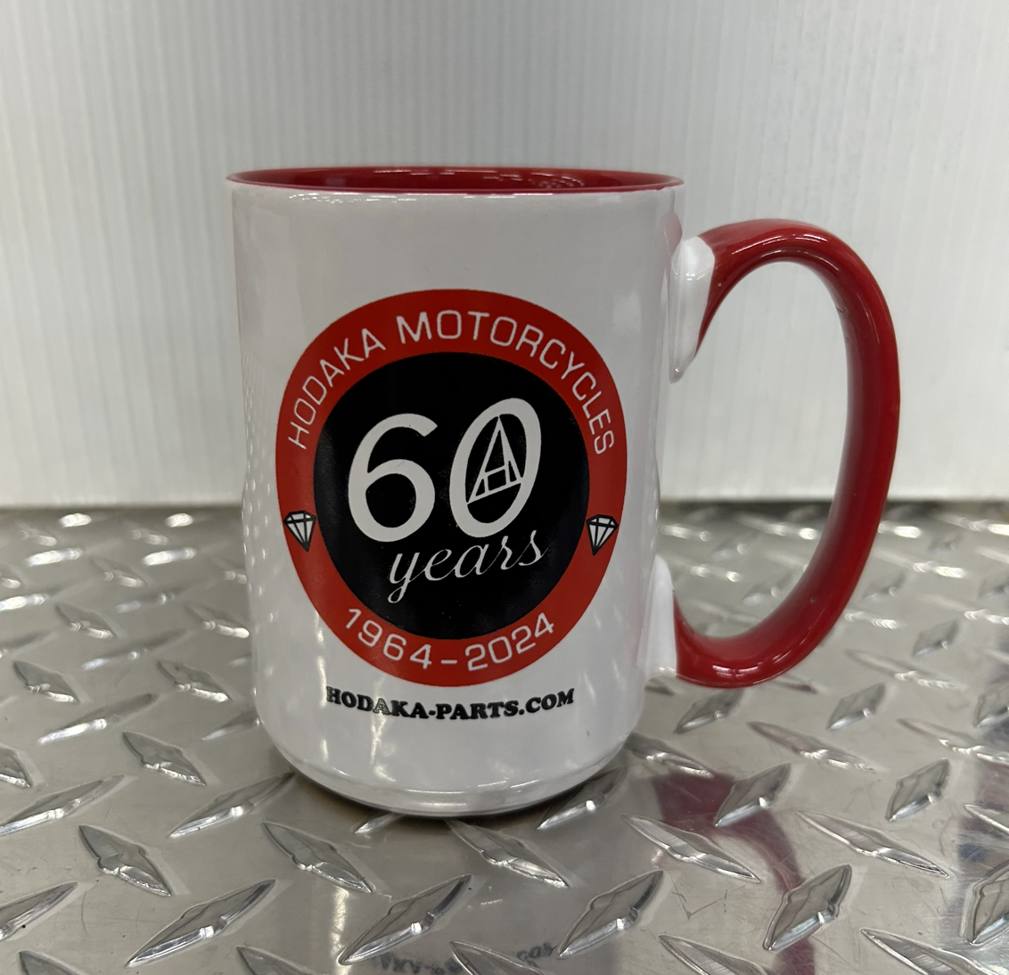 Official 60th 15oz Coffee Mug - Hodaka-Parts.com
