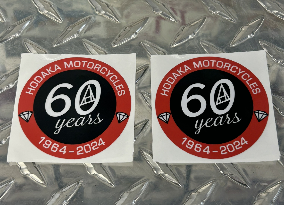Hodaka 60th Anniversary Tank Decals (pr) - Hodaka-Parts.com